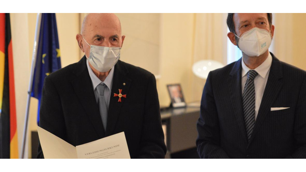 Holocaust Survivor Sami Modiano awarded with Order of Merit - World ...