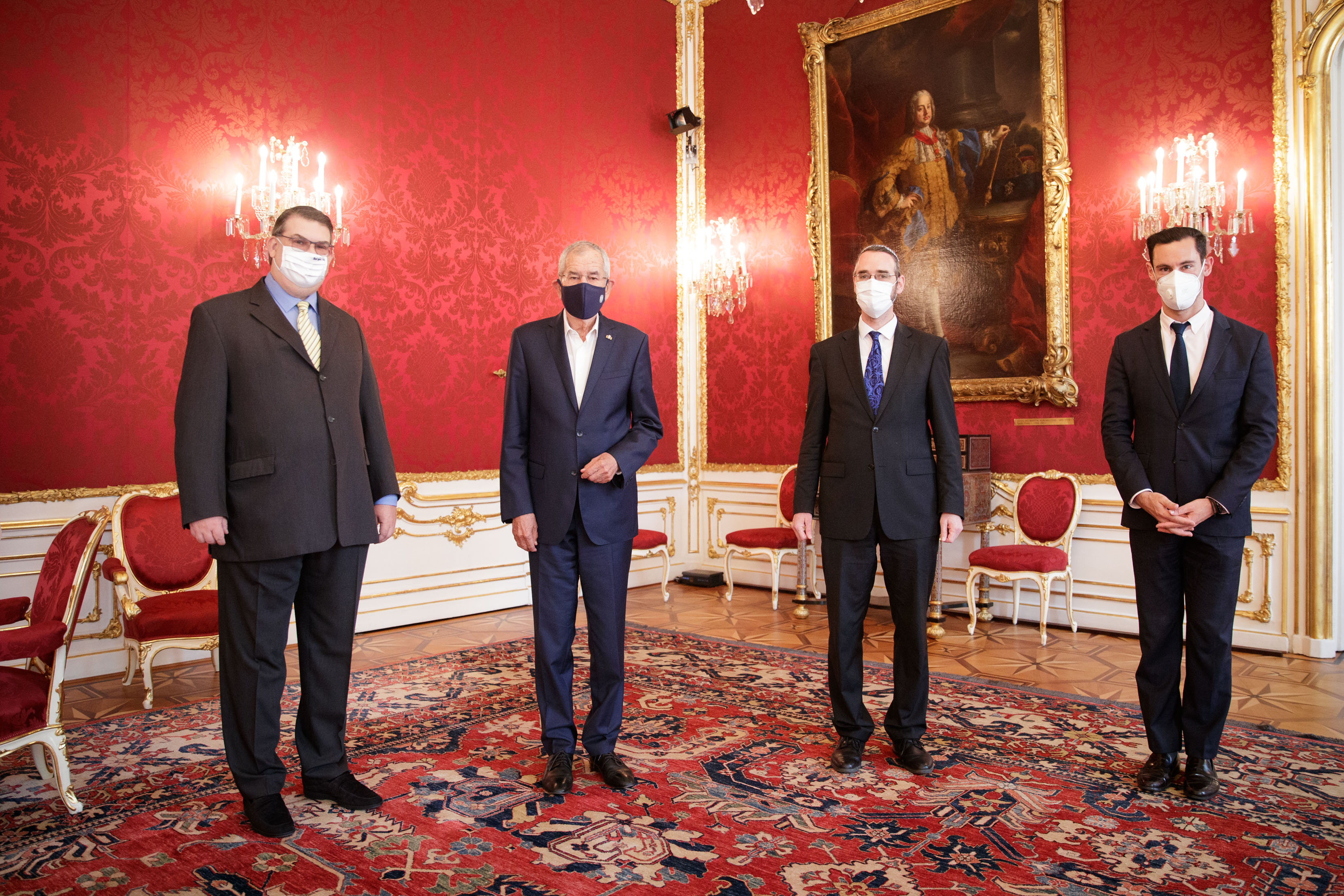 Austrian Jewish leaders meet with Federal President Van der Bellen to ...