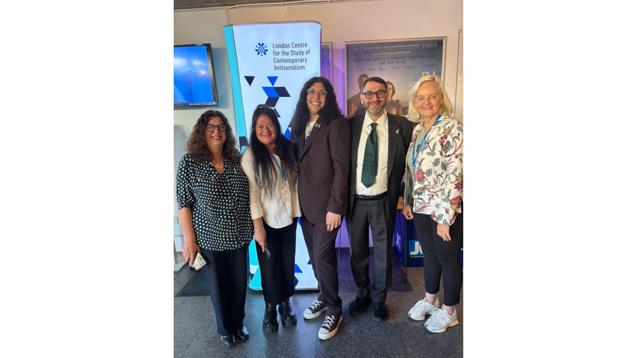 JDA member Noah Katz Speaking at Contemporary Antisemitism conference ...