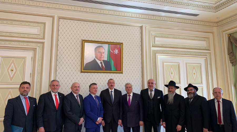 WJC and EAJC leaders meet with Azeri President Ilham Aliyev - World ...